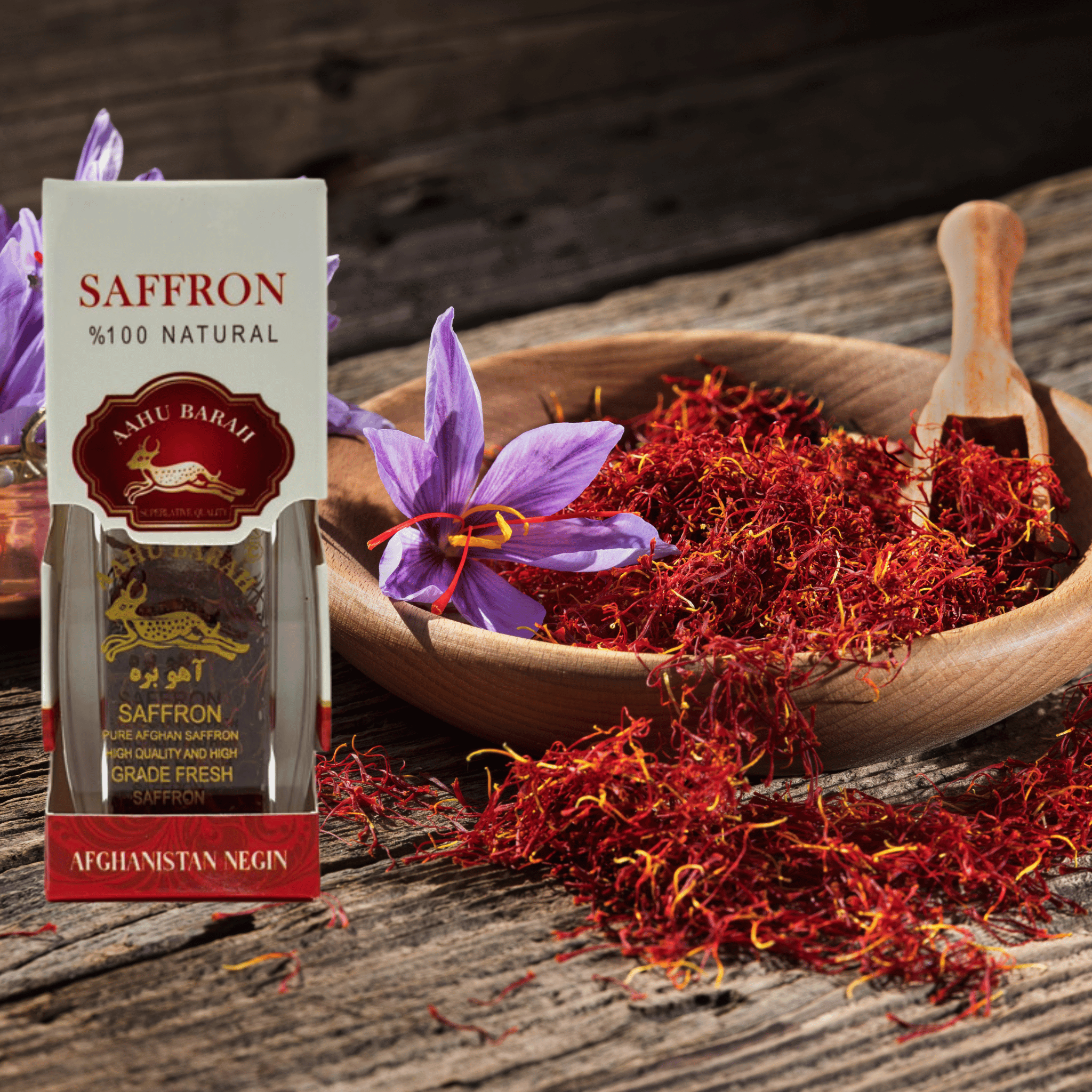 Afghan Saffron - Aahu Barah
